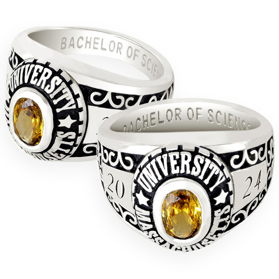 Women's Oval Class Ring - 16486