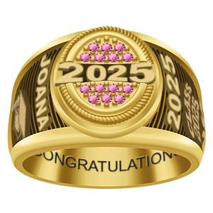 Women's Personalized Class Ring - 16886L