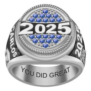 Men's Personalized Class Ring - 16886M
